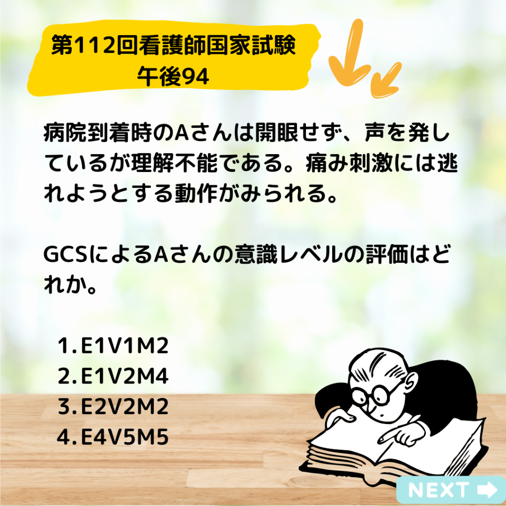 【国試頻出】意識レベルについて 〜JCSとGCSの評価方法〜 ‣ 看護師国家試験対策｜オンライン個別指導｜サキのまなびや