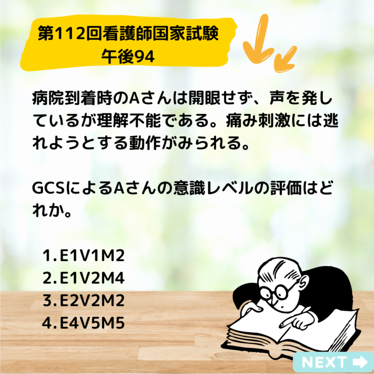 【国試頻出】意識レベルについて 〜JCSとGCSの評価方法〜 ‣ 看護師国家試験対策｜オンライン個別指導｜サキのまなびや
